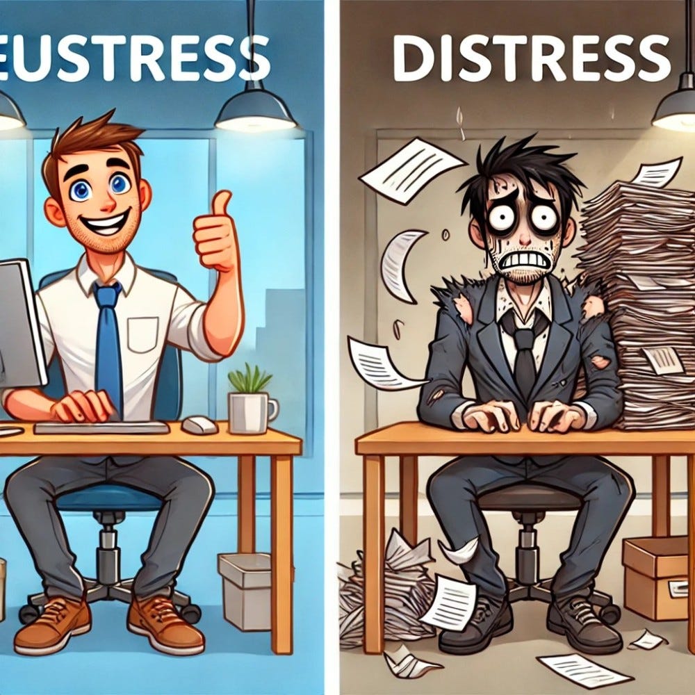 Eustrés y distrés: el bueno, el malo y cómo el estrés puede ser tu aliado