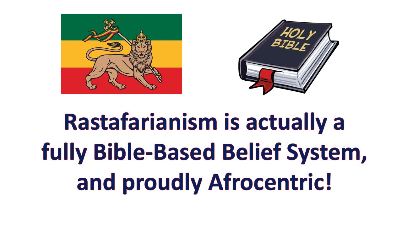 Rastafarianism is actually a fully Bible-Based Belief System, and ...