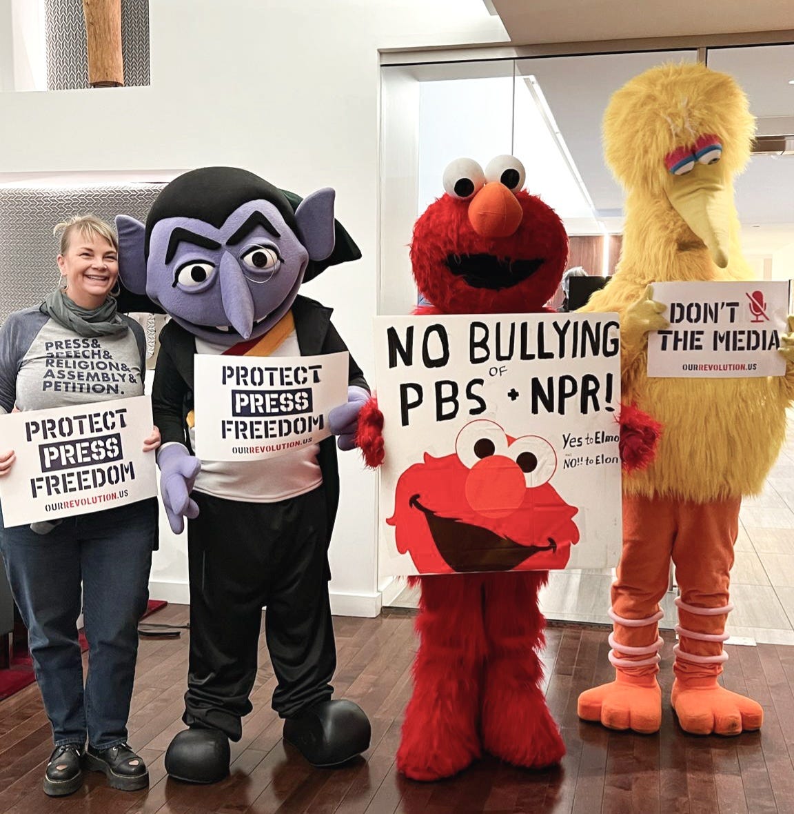 The Battle for NPR and PBS - Hope is a Verb by Laurel