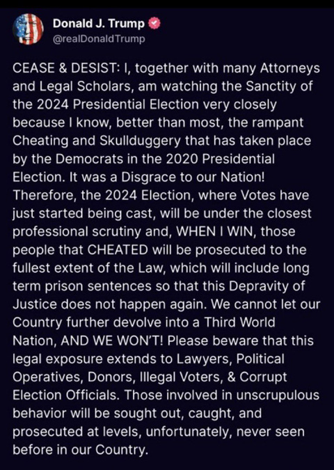 The Democratic Party will be Destroyed