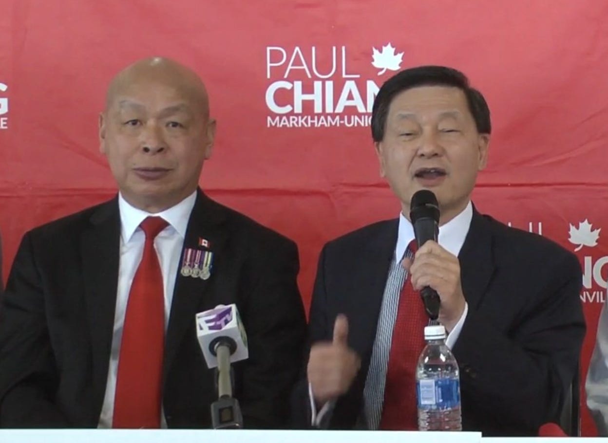 O’Toole: Beijing’s 2021 Interference ‘Worst’ in Chiang’s Riding ...