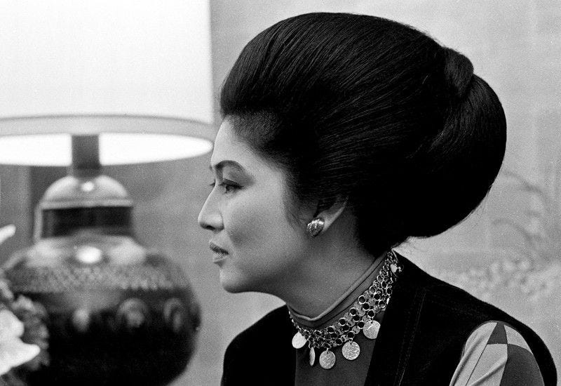 Imelda Marcos; A tale of Extravagance, Corruption and Escapism Imelda Marcos; A tale of Extravagance, Corruption and Escapism