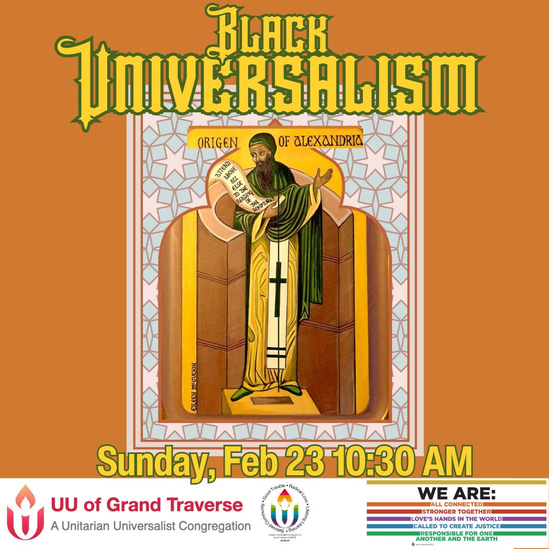 Black Universalism - by Rev. Alex Jensen