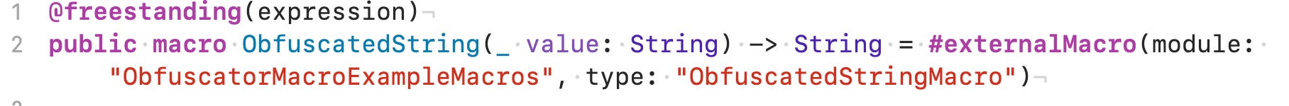 Obfuscating your strings with Swift macros Obfuscating your strings with Swift macros