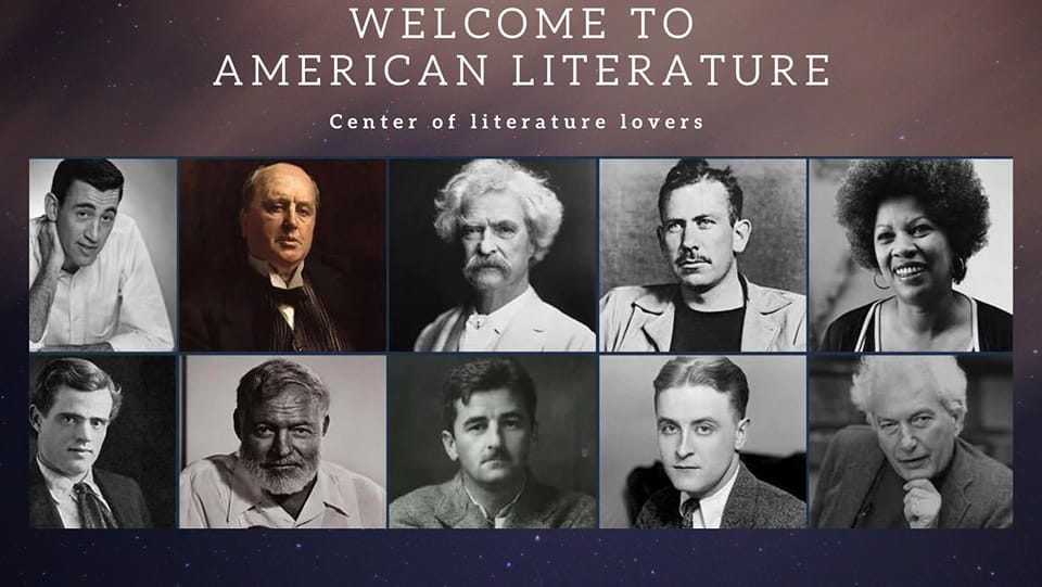 Who Are These Famous American Writers? - by Robert Lindsay
