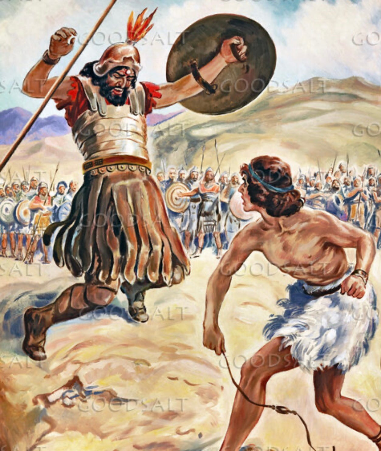 Who is David? Who is Goliath - by Roberto Graziotto
