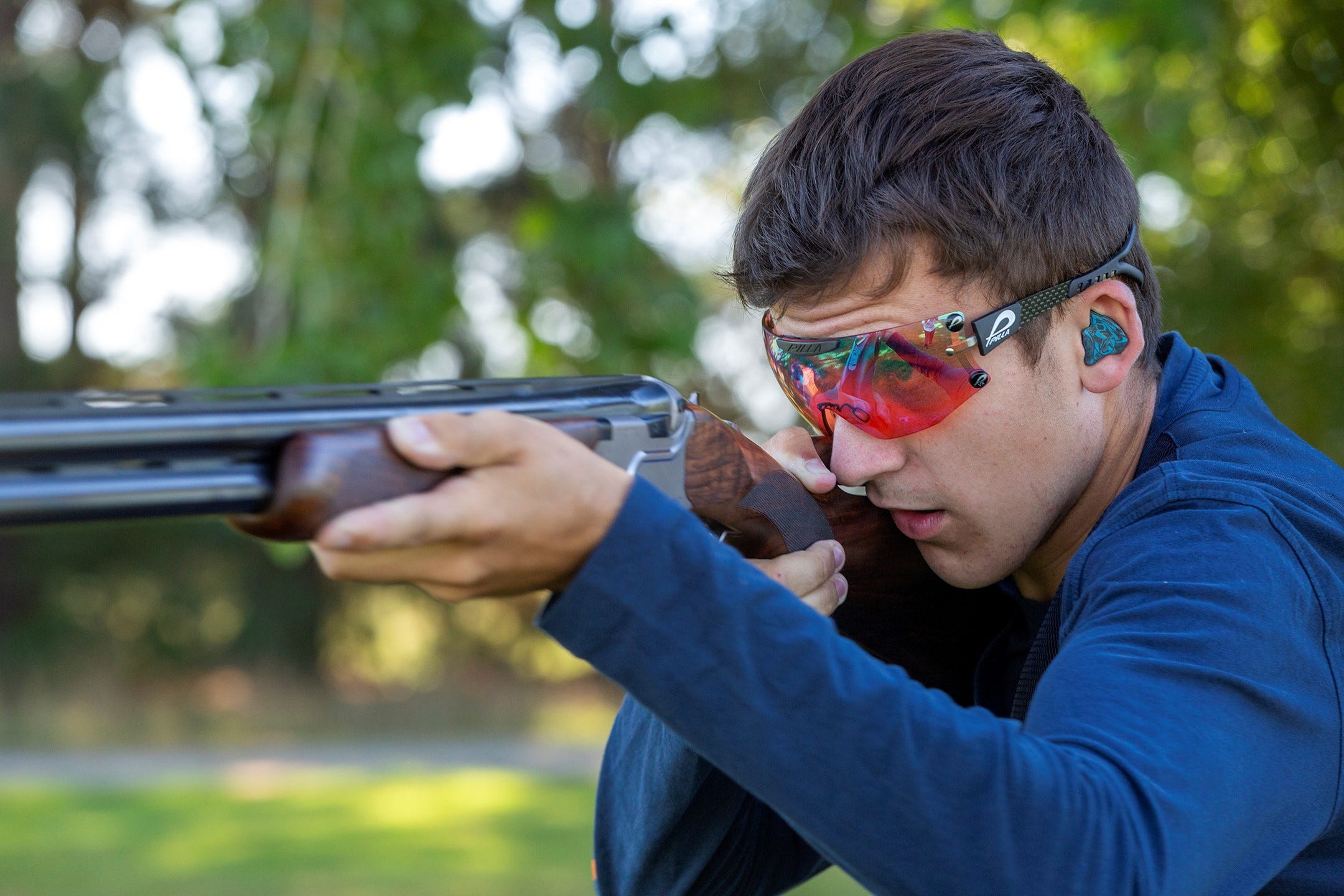 Clay target shooter sets sights on junior world championships