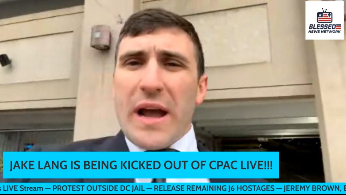 CPAC Kicks Out J6 Patriot? - by Catherine Salgado