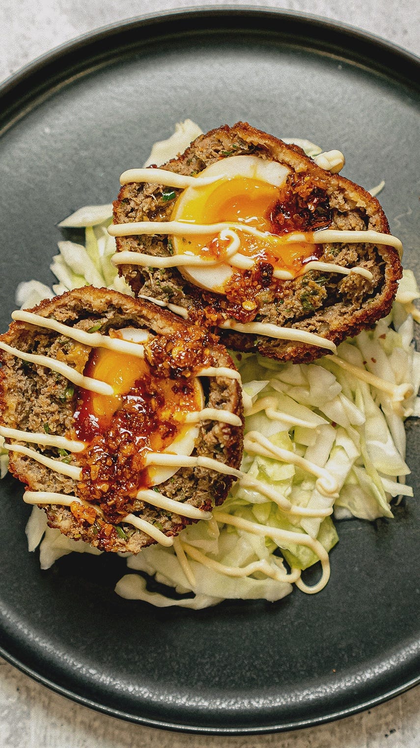 Cumin Lamb Scotch Egg - by Ross Deutsch - This Guy Cooks