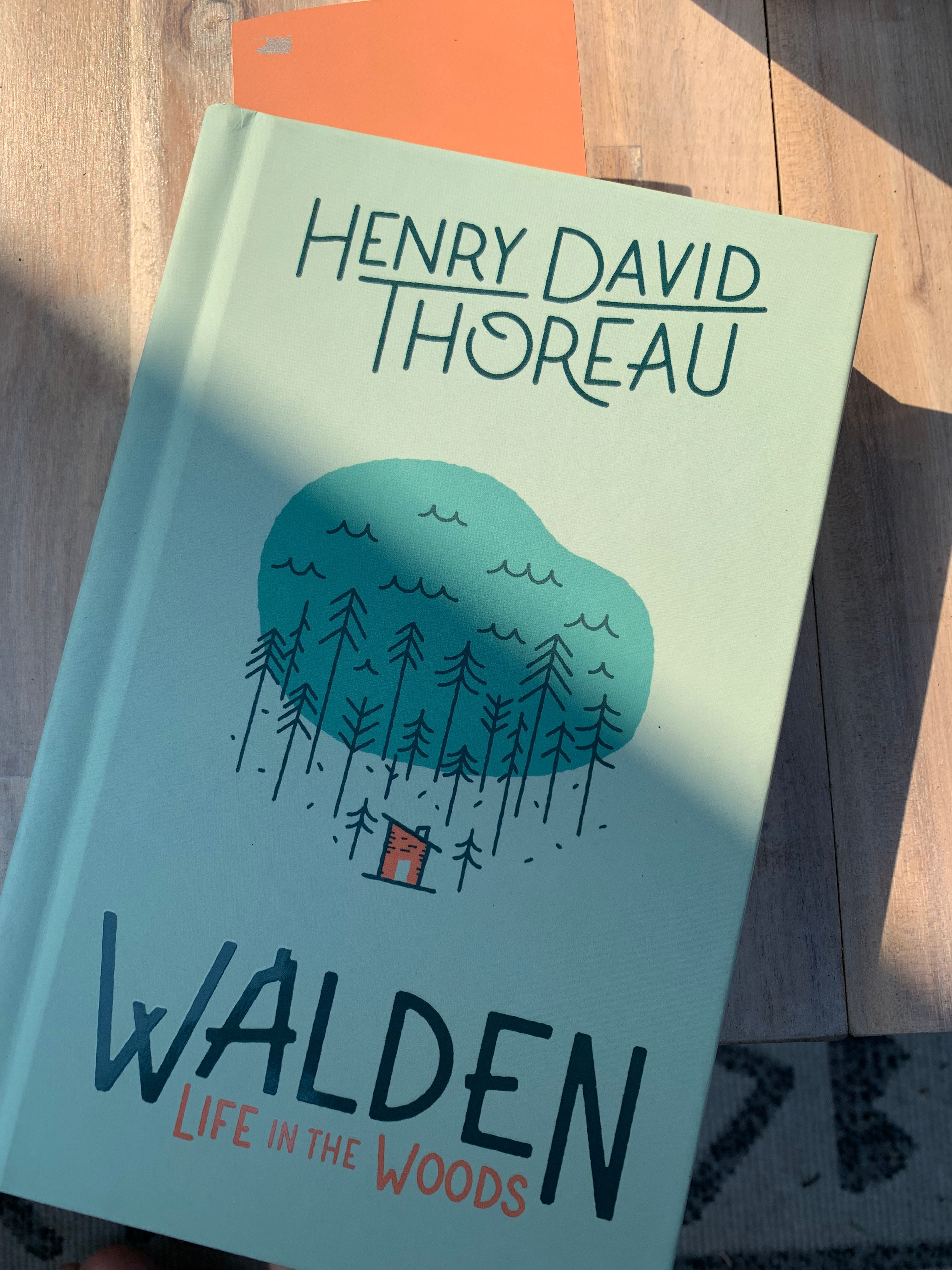 thoreau looks better in green. - by steve veasey