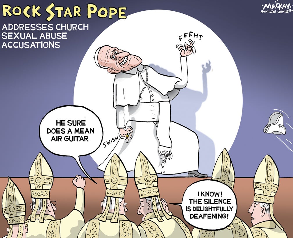 Pope Francis Editorial Cartoon Gallery