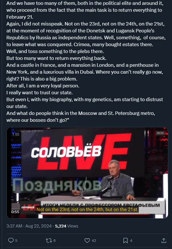 The enemy is fighting for our death - xymphora’s Substack