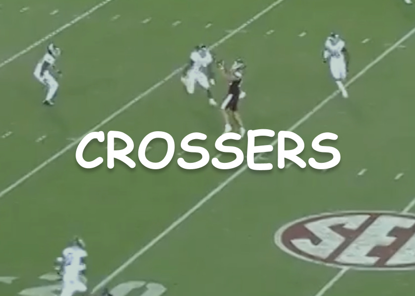 Throwing the Crosser on Four Verticals - by Emory Wilhite
