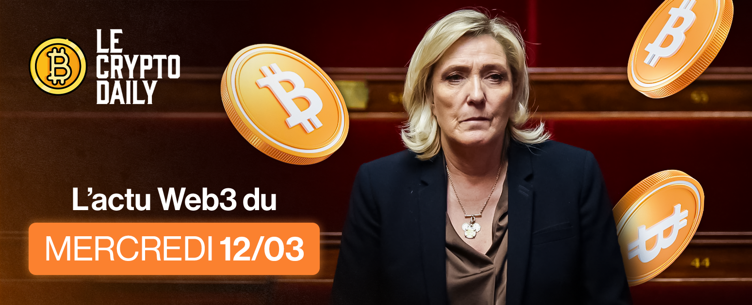 🇫🇷 - Marine Le Pen propose de miner du Bitcoin en France ! - 12/03/2025