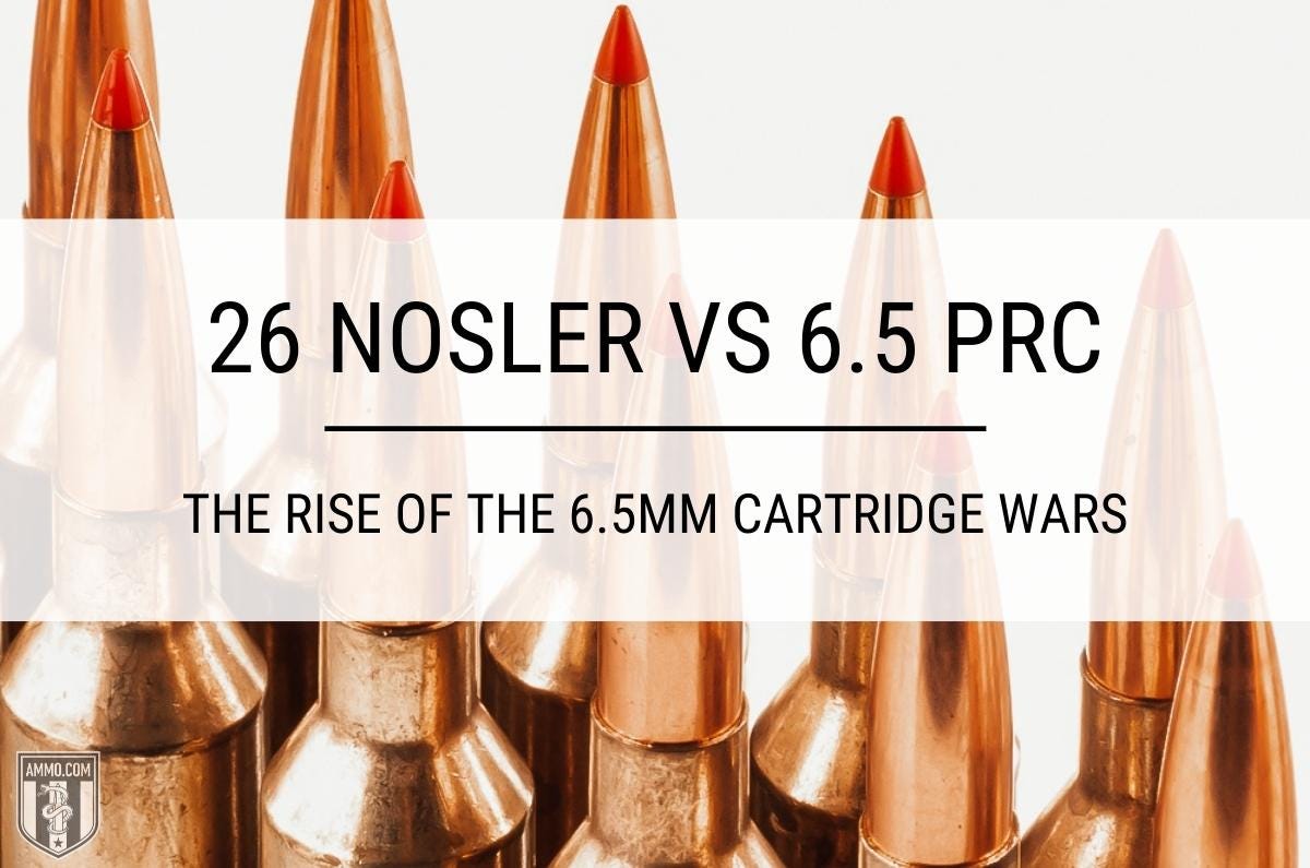26 Nosler vs 6.5 PRC: The Rise of the 6.5mm Cartridge Wars