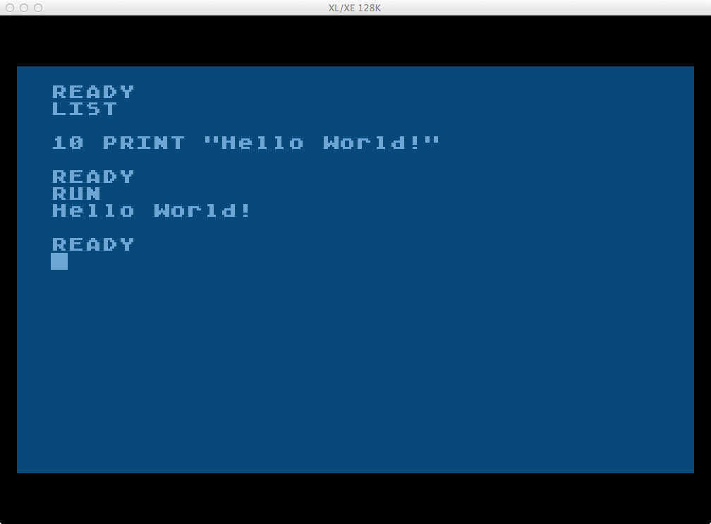 Di "Hello World", no importa el lenguaje