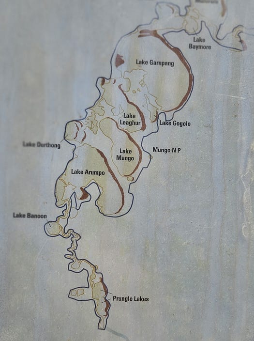 Australia on the Ground 42000 BCE — Lake Mungo