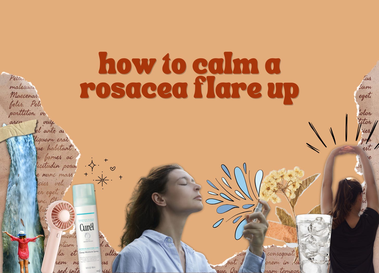 How To Calm A Rosacea Flare Up - by Lex Gillies
