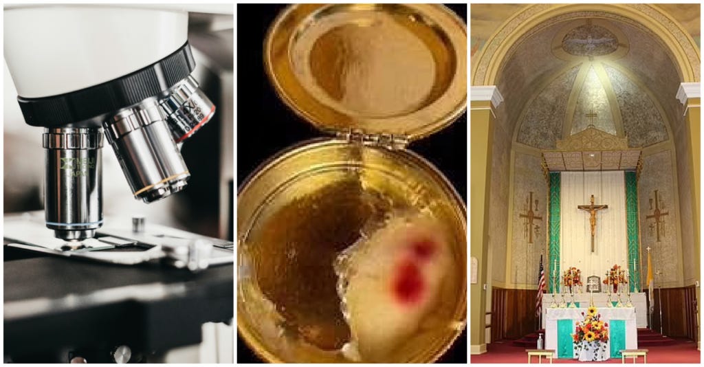 Miraculous Red Stains on Communion Wafers Was Only Bacteria, Not Blood ...