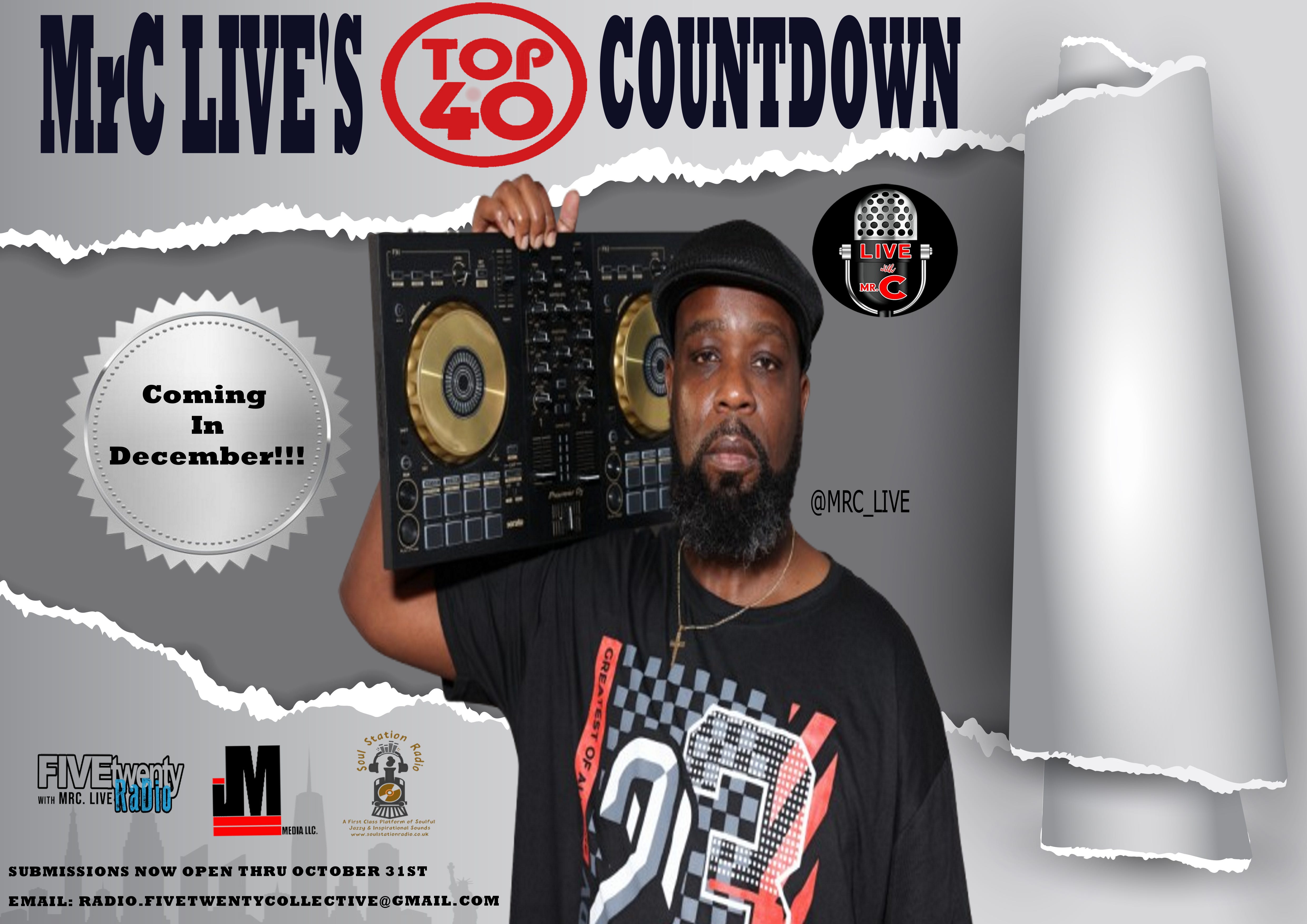 Submit! MrC's 🎵 Top 40 🎶 Countdown 2024 - by Chris James