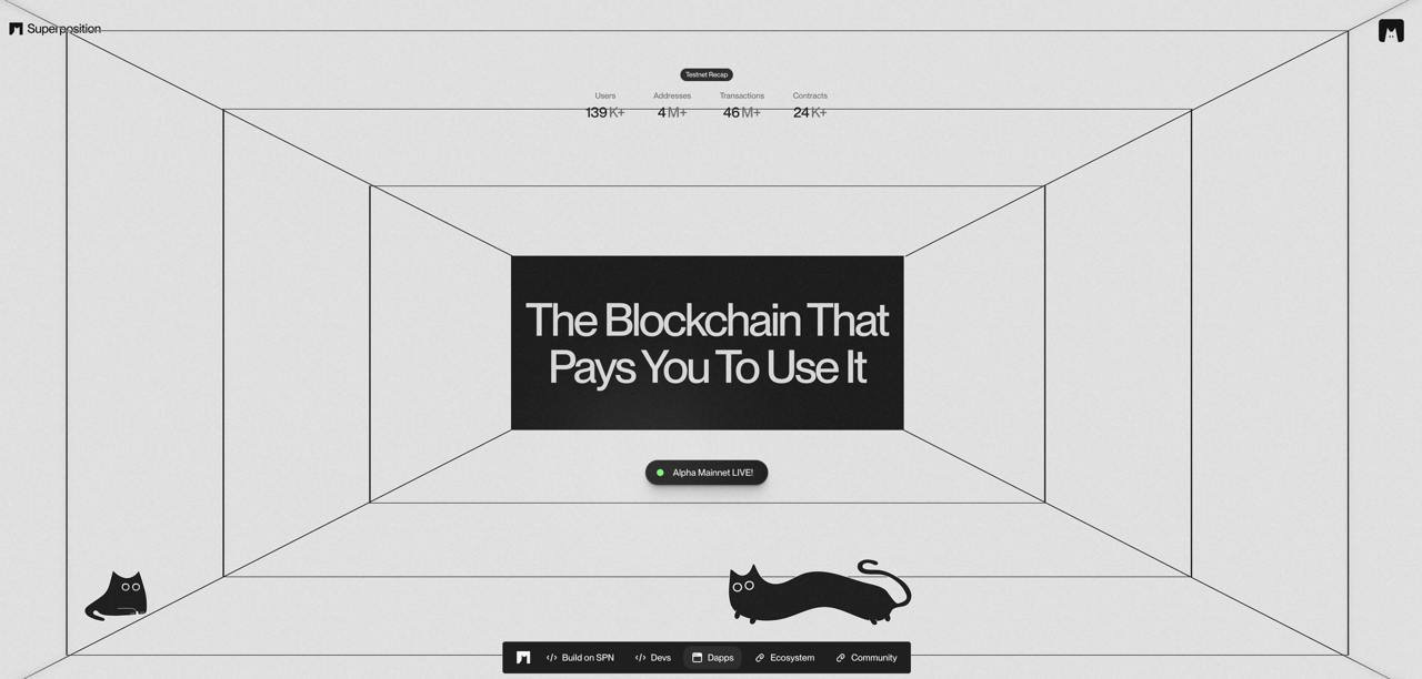 Superposition Blockchian (Layer3 build on Arbitrum Orbit)