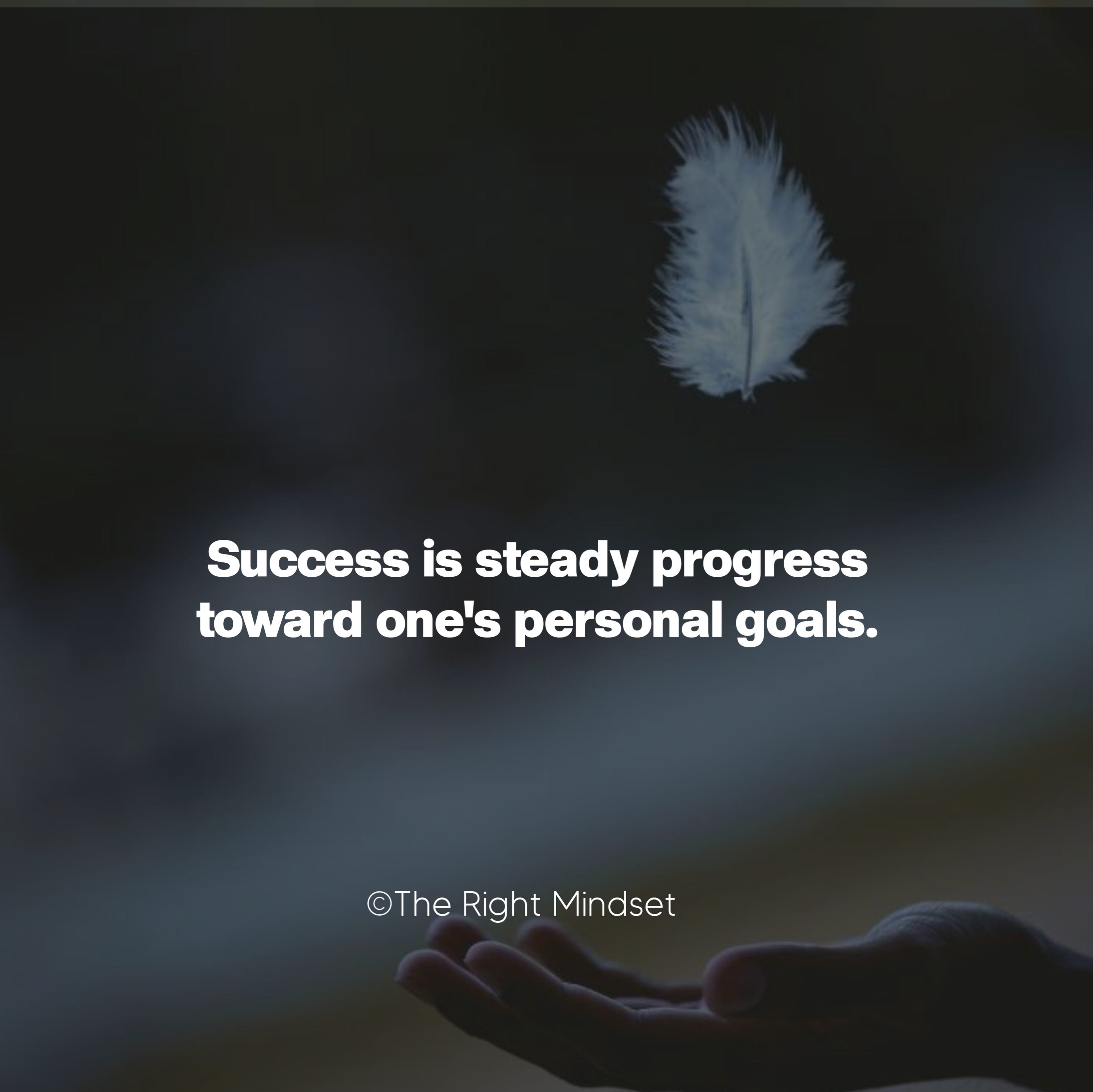 What does success mean to you?