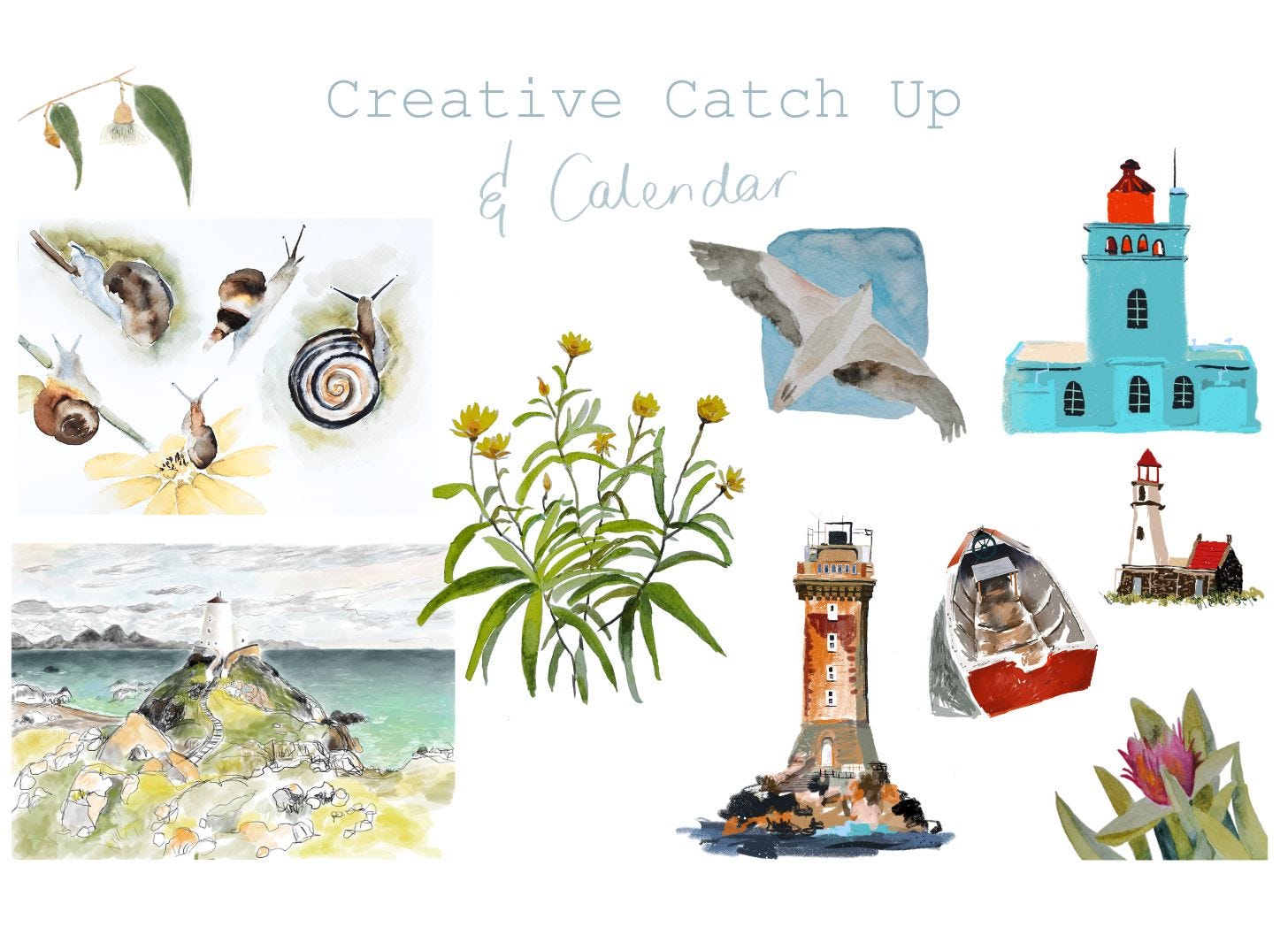 👩‍🎨Creative Catchup (June) & Calendar (July)