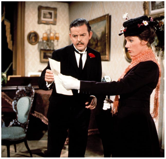 What Happens in Mary Poppins - by Lisa Sibbett