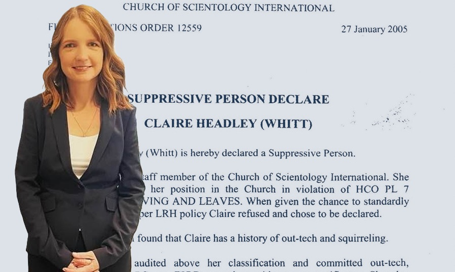 Claire Headley on the cruelty of the Scientology 'declare' checklist
