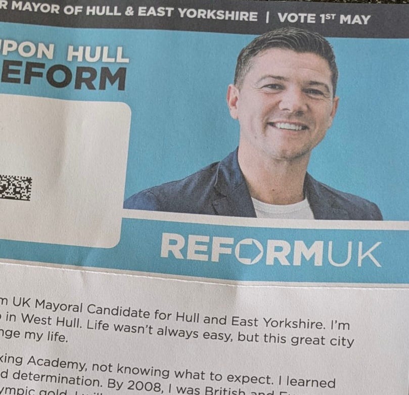 A ringside seat at the mayoral hustings - by Angus Young