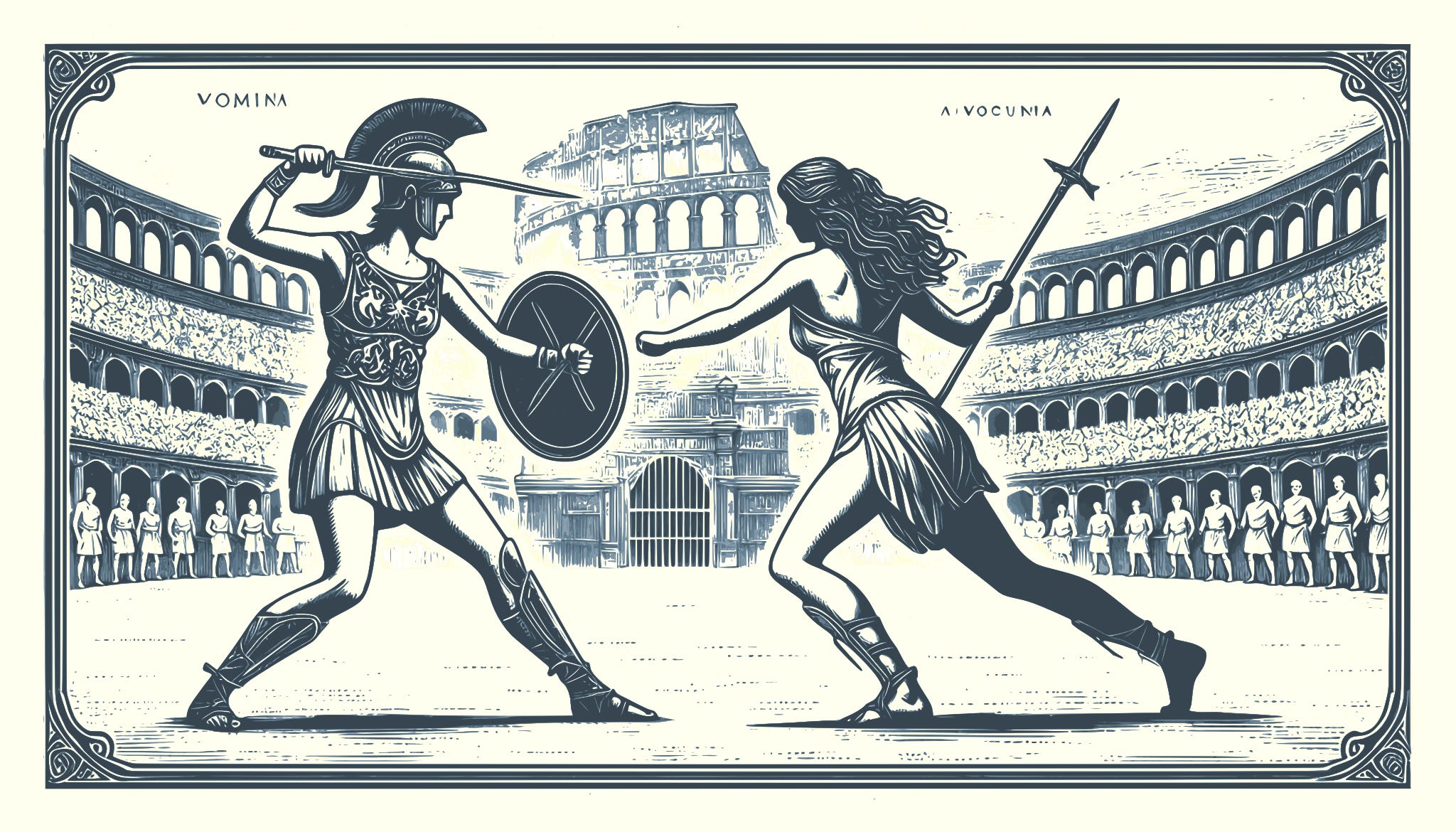 The Gladiatrices of Rome - Obscura Weekly
