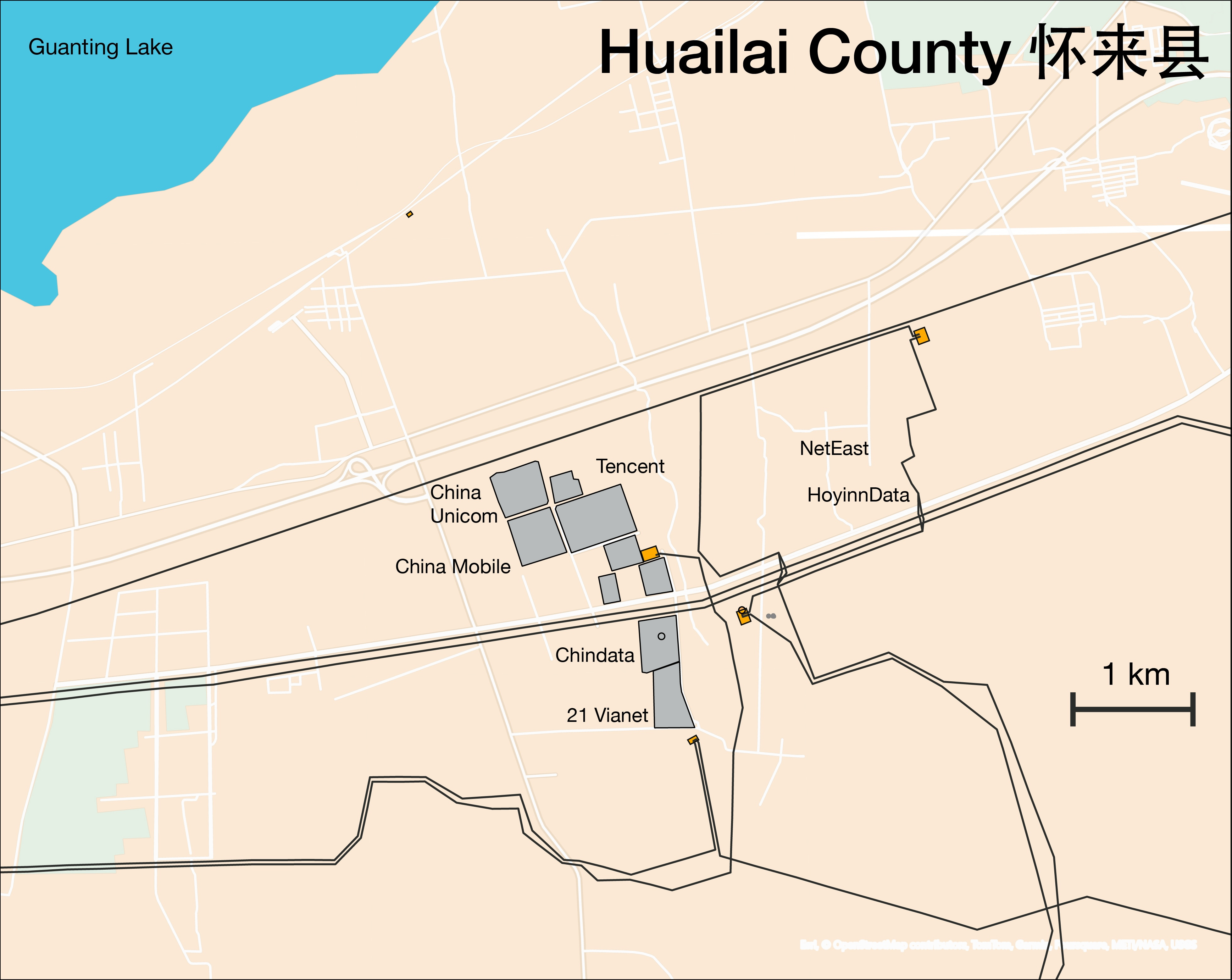 Mapping China's inland data centers - by Andrew Stokols