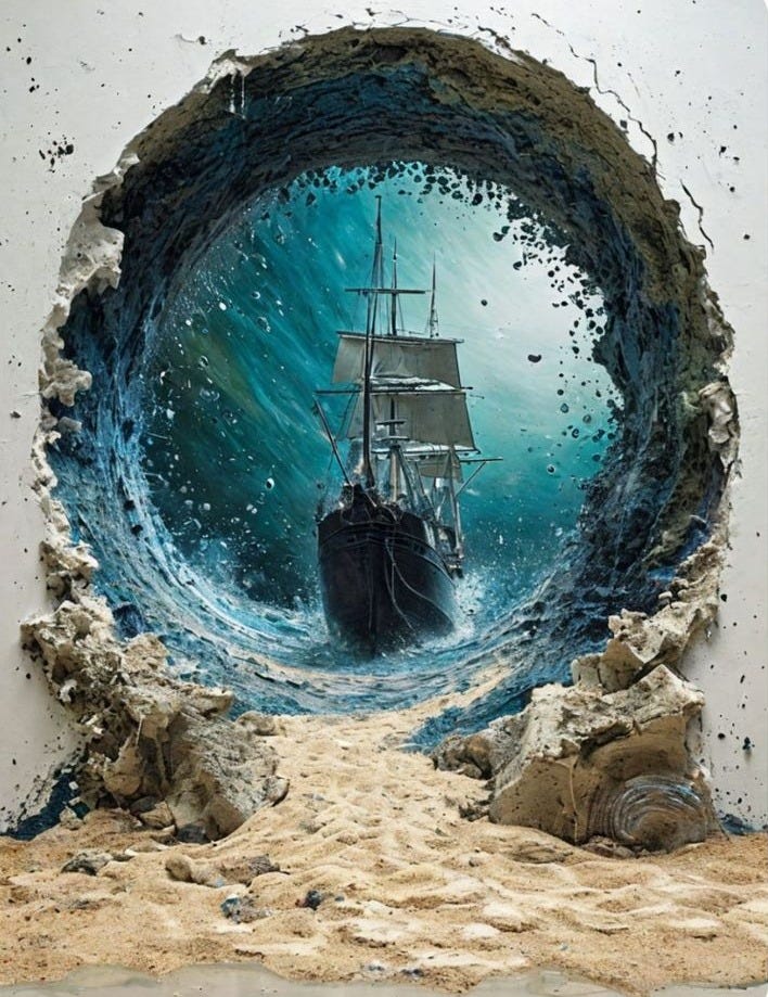Night in the Timeless Portal, the Portal of One’s Untold Enigma by ...