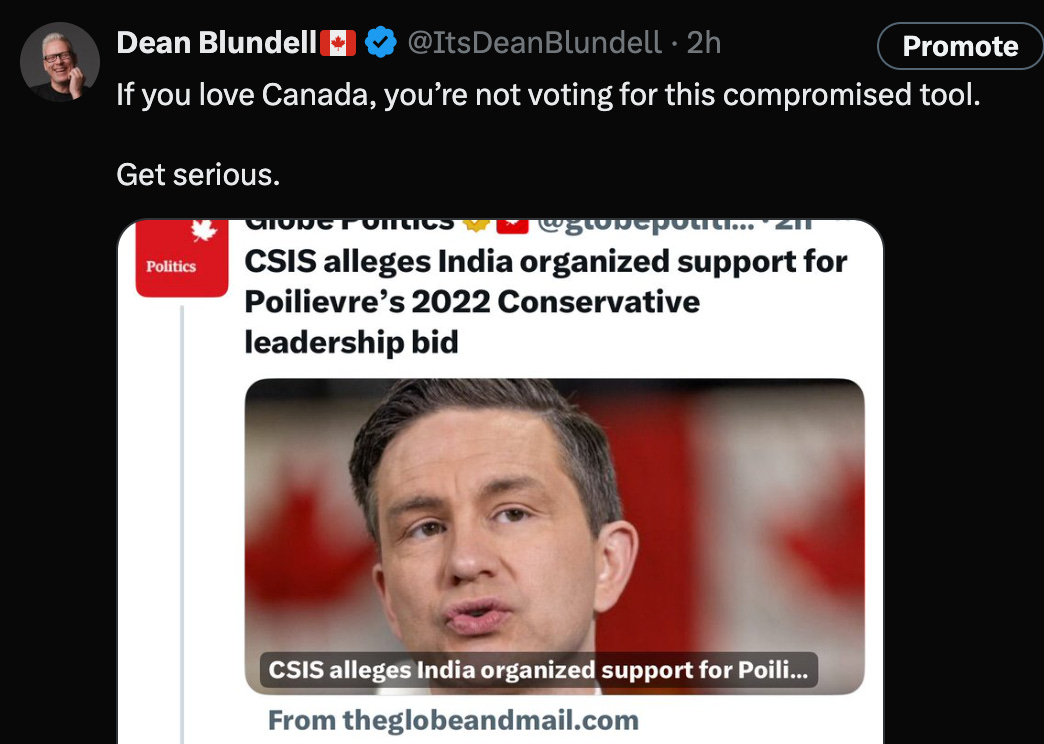BOMBSHELL: CSIS Confirms India Helped Poilievre Win—And Canada's Dollar ... BOMBSHELL: CSIS Confirms India Helped Poilievre Win—And Canada's Dollar ...