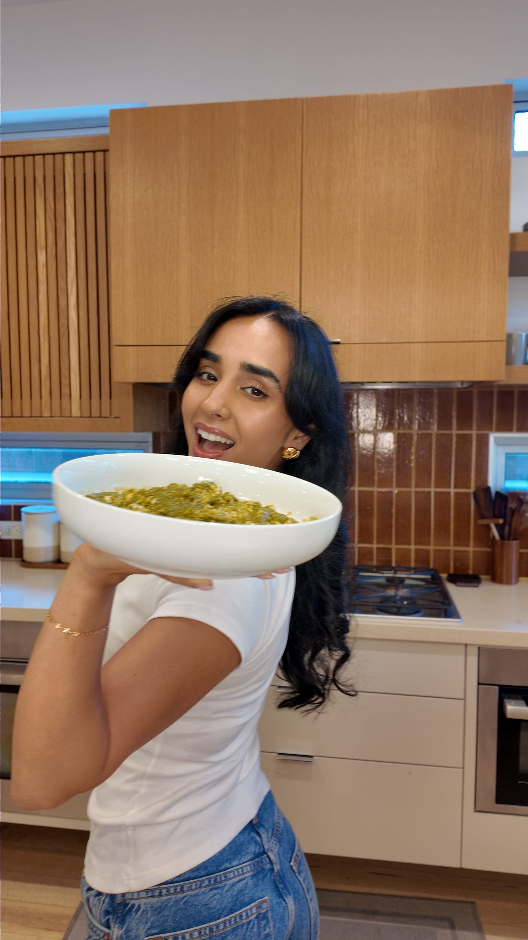 saag (with a sneaky high-protein twist) - by Tiv