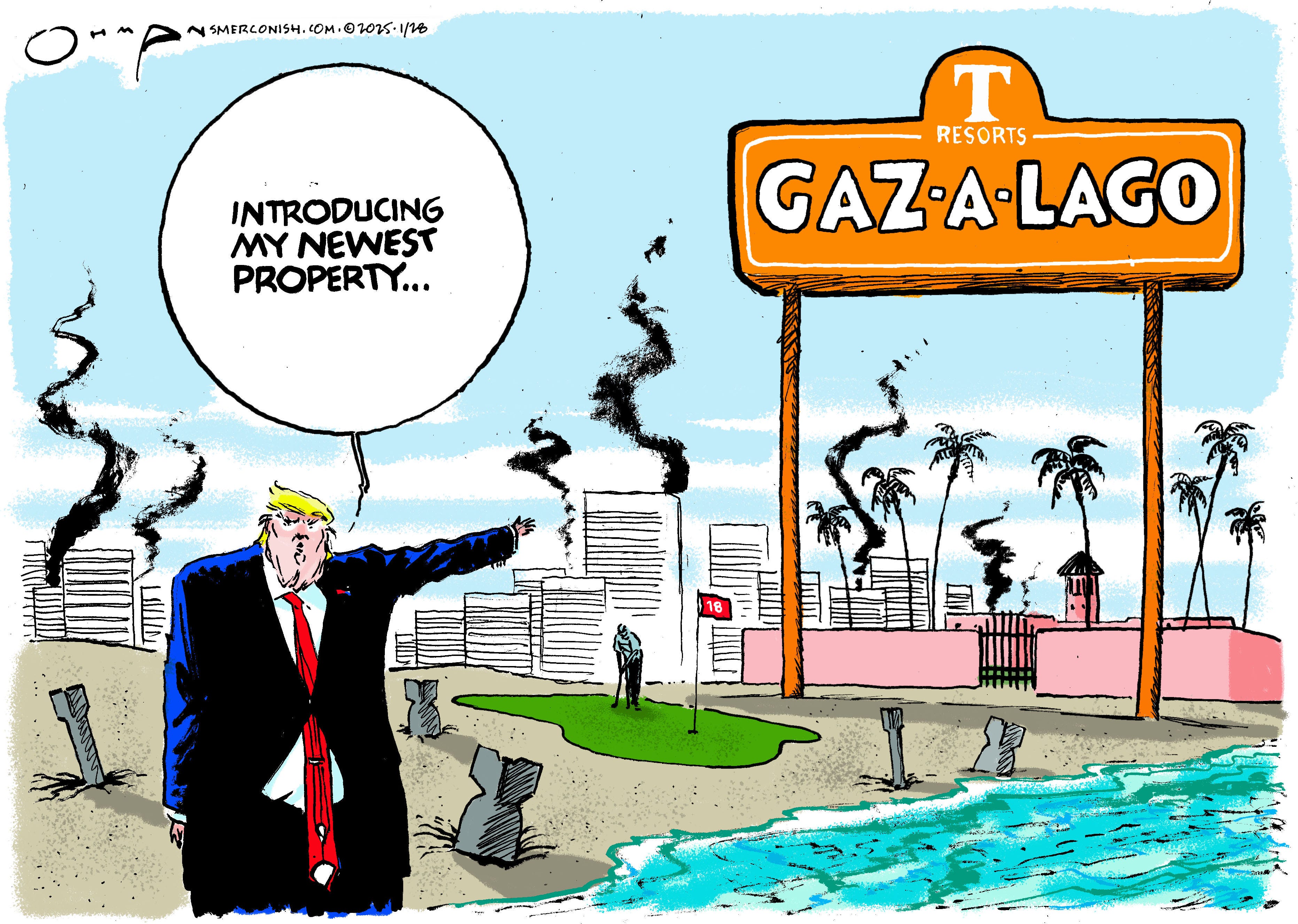 Your Daily Cartoon! - by Jack Ohman’s You Betcha!