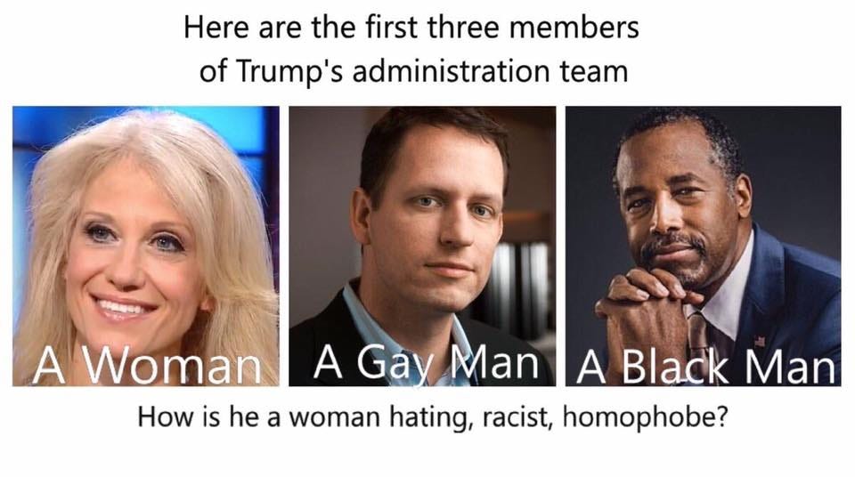 Meet the first three people on Trump's Transition Team!