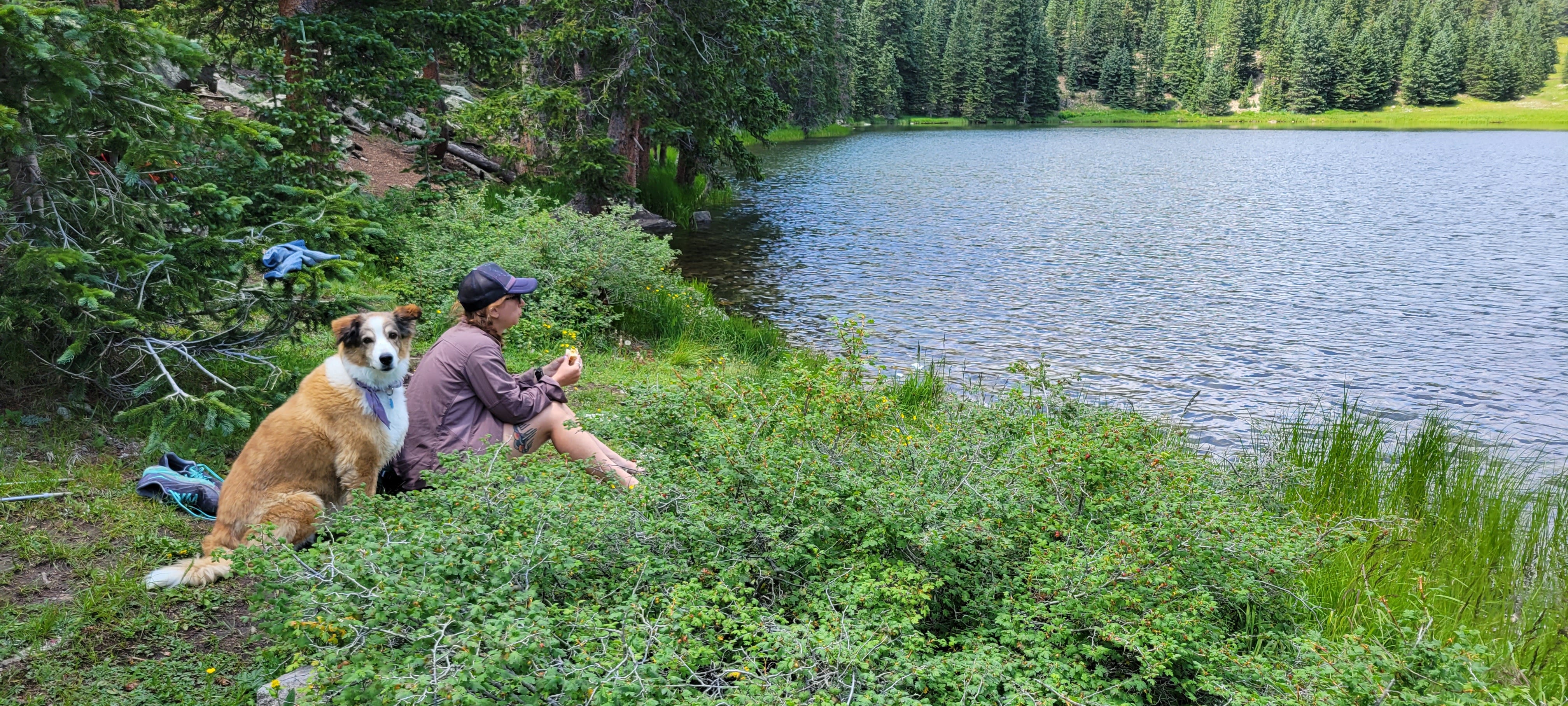 Skinny Dipping in Alpine Lakes - by Johanna DeBiase