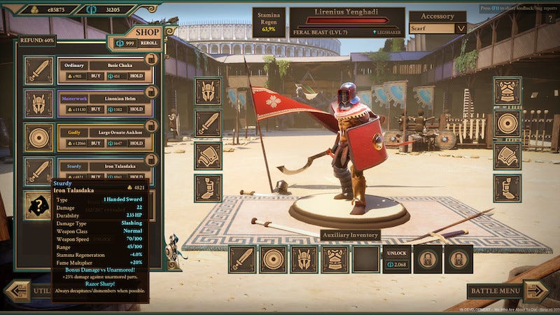 Analysis: how a solo dev 'gladiator sim' hit big on PC