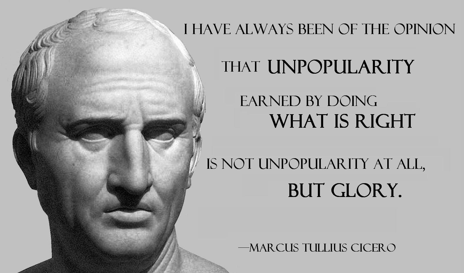 Cicero’s Six Mistakes of Man - Classical Wisdom