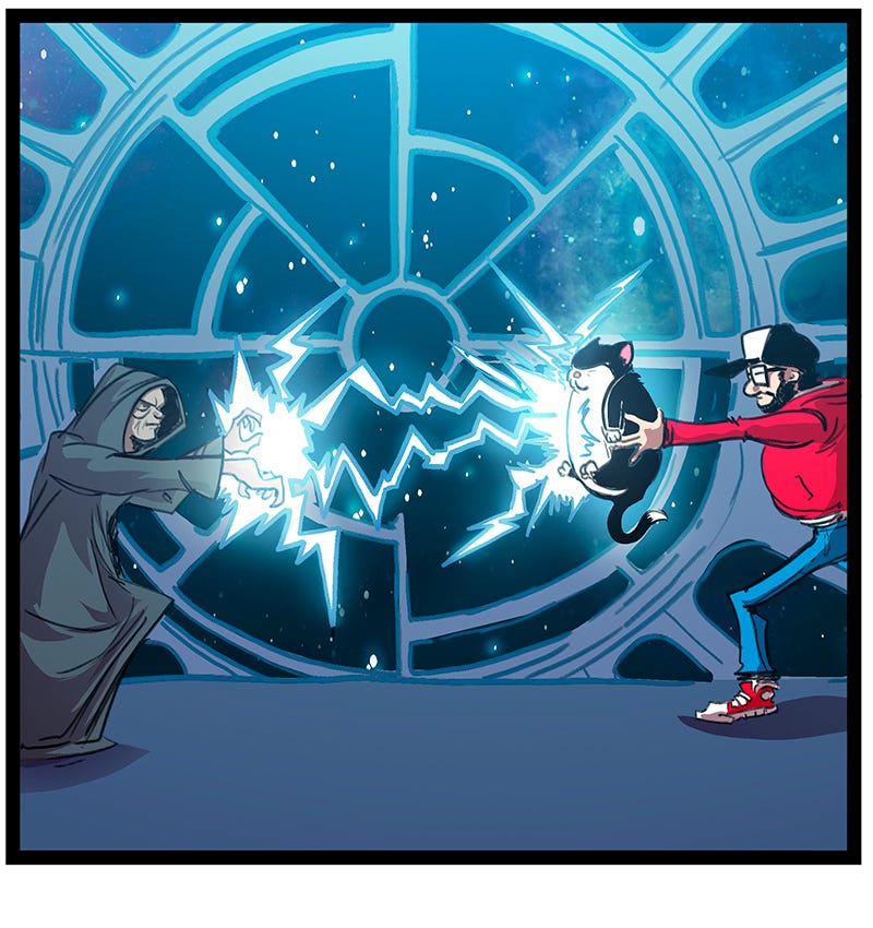 The Chonk Strikes Back - by Zac Atkinson - zacsart.com