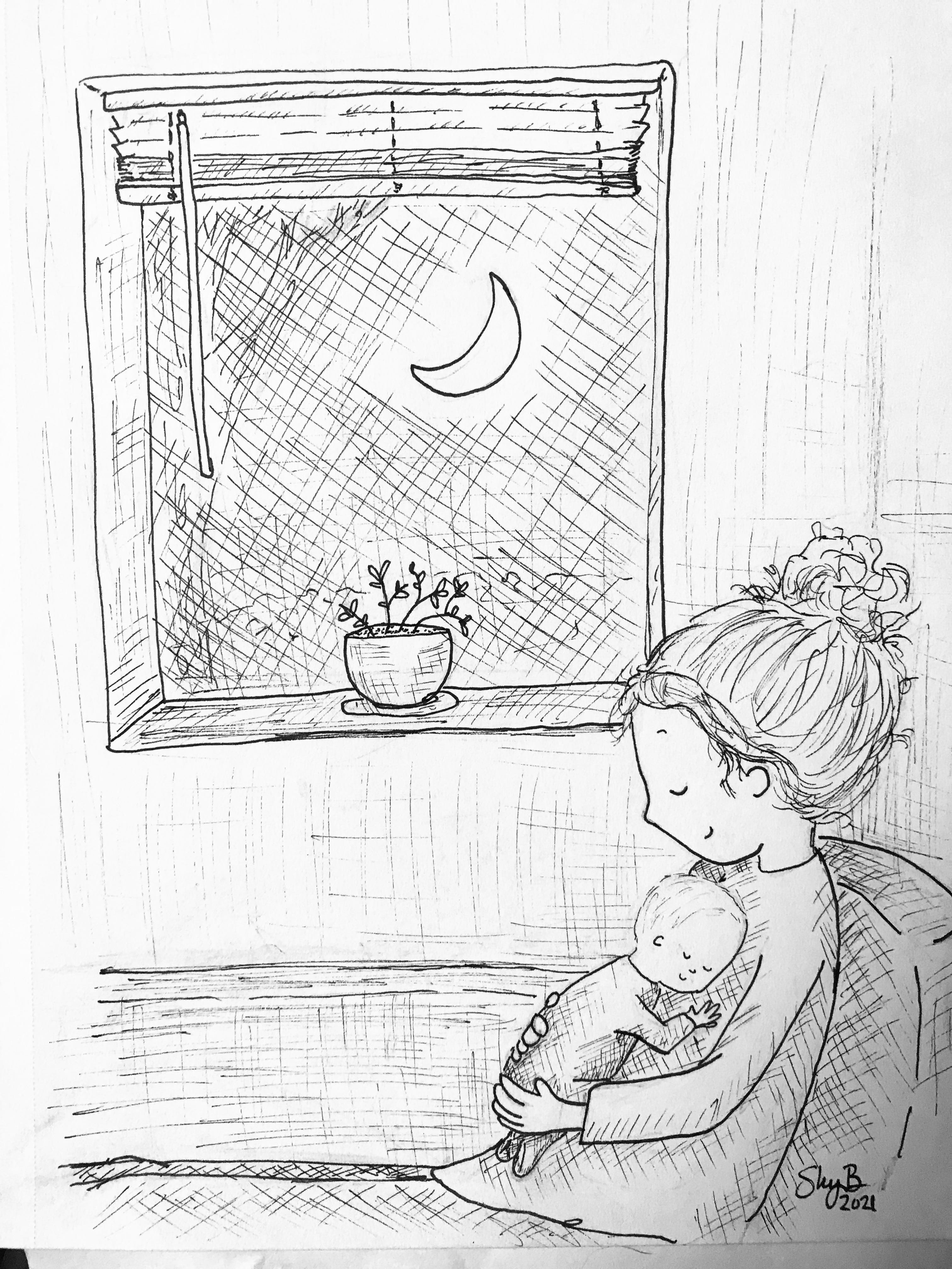 Inktober Part 4 - by Skylar - SkyB Art