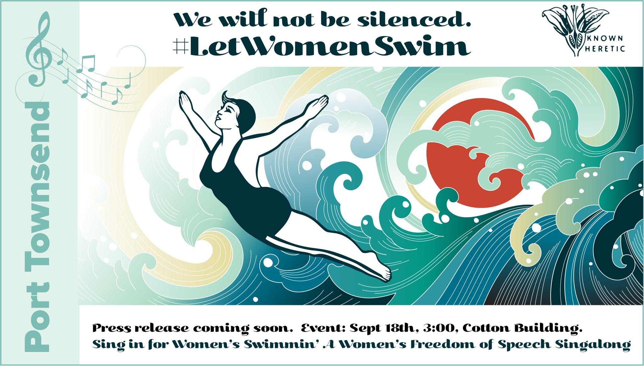 A 'Let Julie Swim' Sing-Along Event Is Scheduled For September 18 In ...