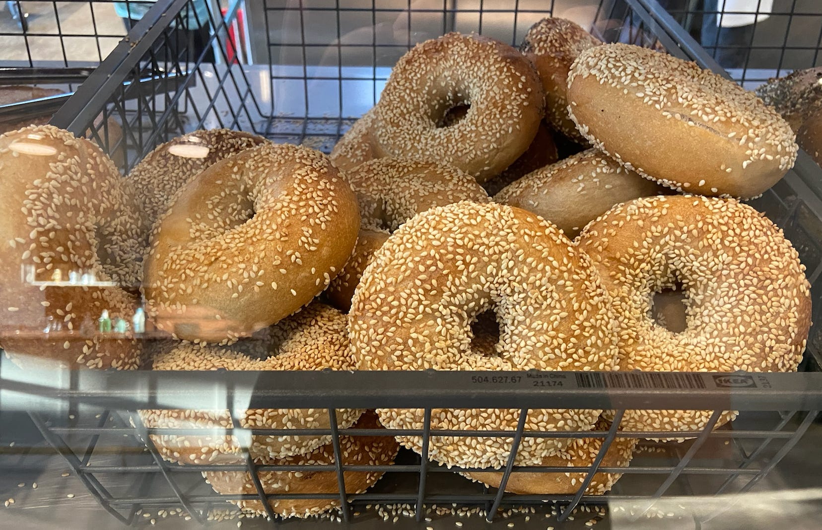 Can I find a good Seattle bagel at... Oxbow