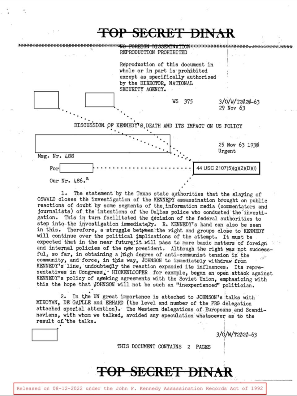 EXCLUSIVE: NSA Keeps Hiding its Secrets About the JFK Assassination