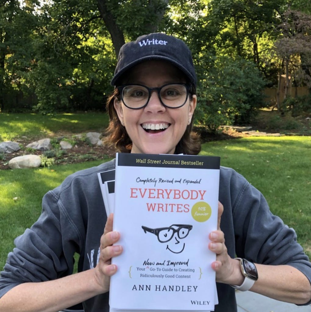 10 Unmissable lessons from Ann Handley's new "Everybody Writes" book