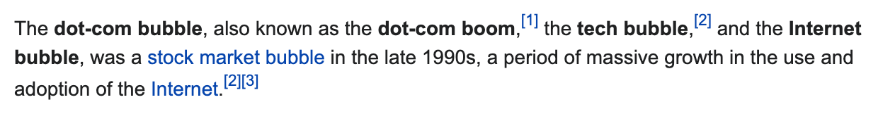 A Brief History of Bubbles and Crashes. - baby vc