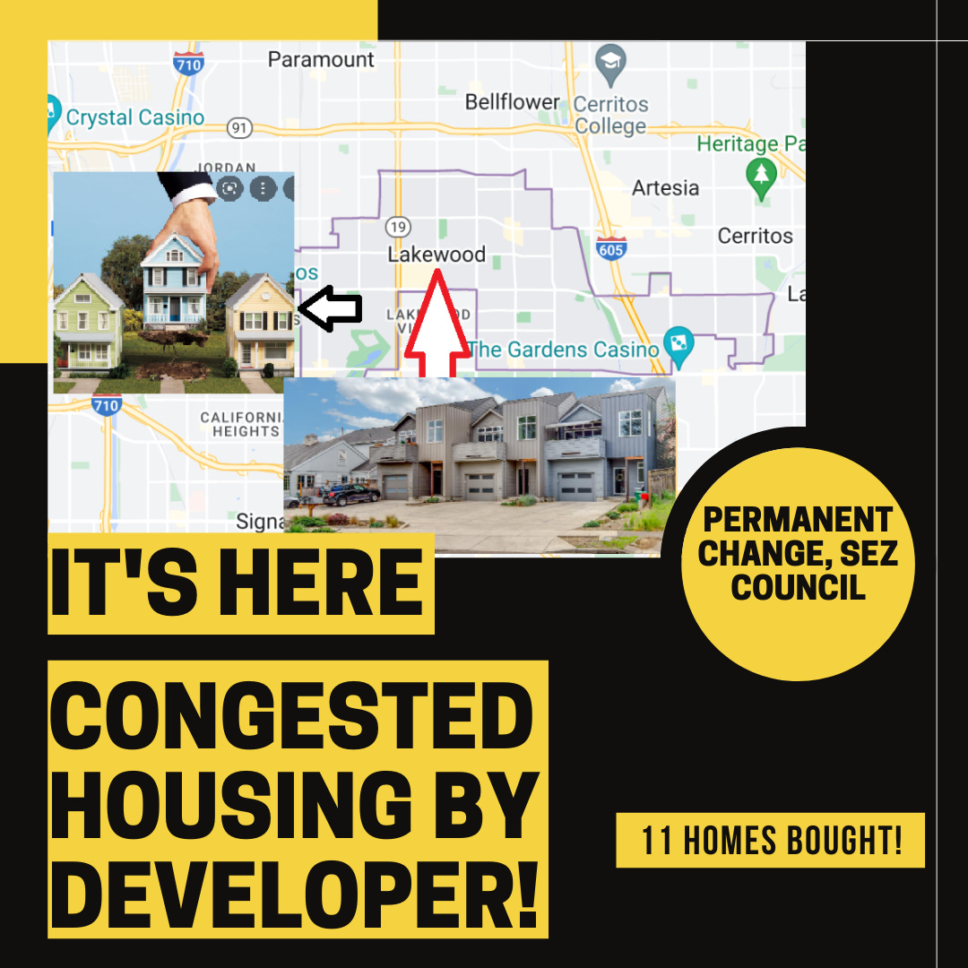 CONGESTED HOUSING - now in Lakewood - by Brian Maquena