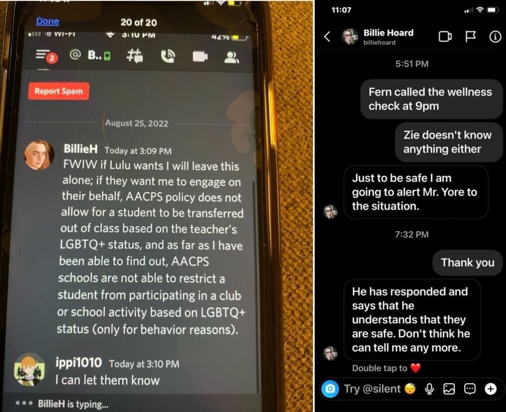 Private DMs, scantily clad students, and police: Meet the trans teacher ...