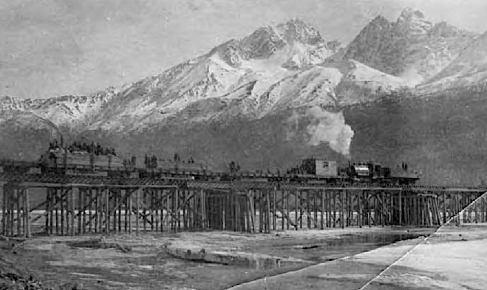 Building the Alaska Railroad - by Helen Hegener